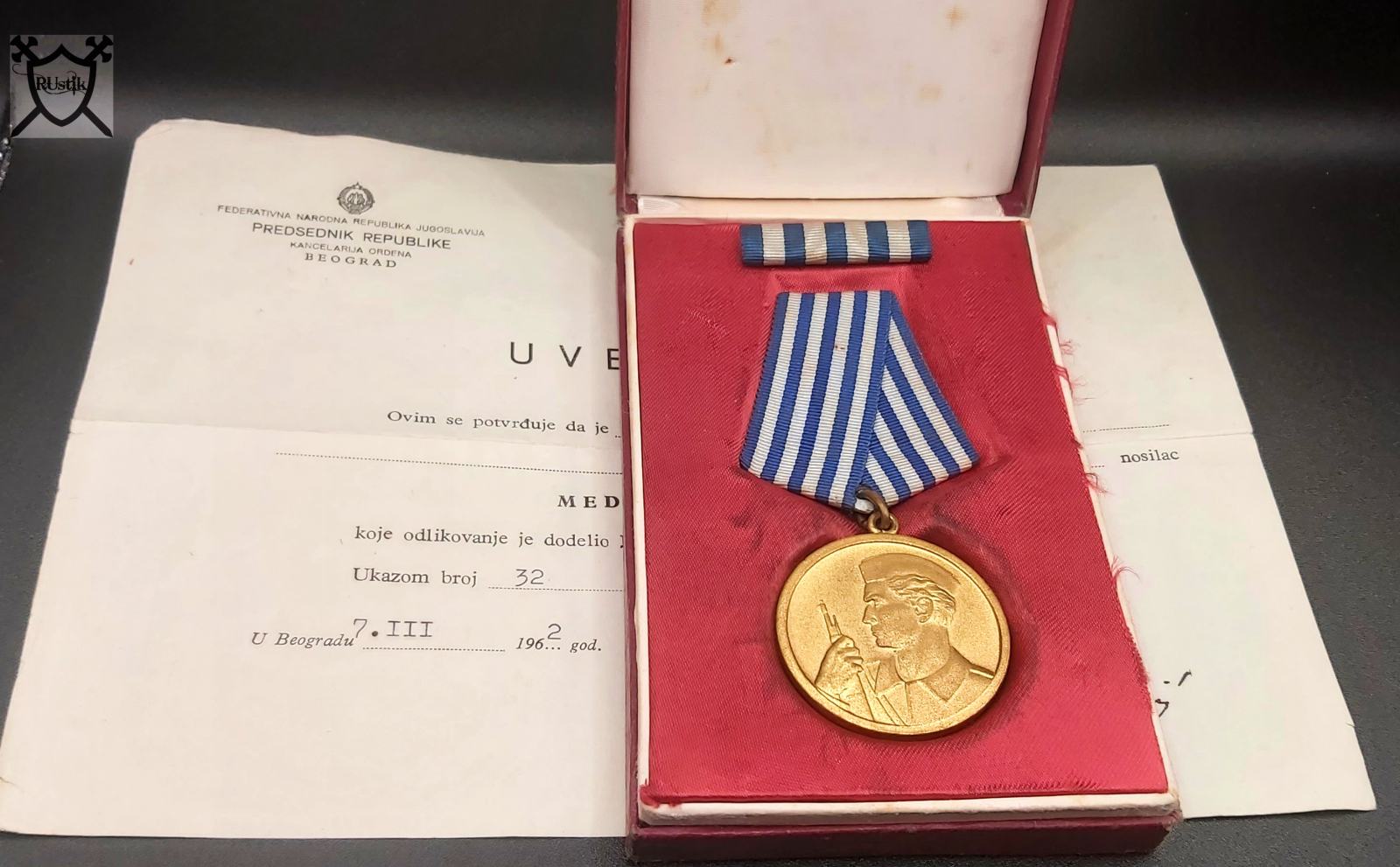 MEDALJA ZA HRABROST