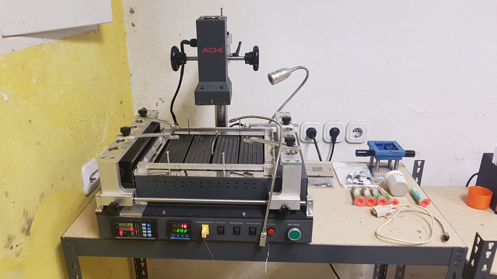 BGA IR rework machine reflow/reball ACHI IR PRO SC