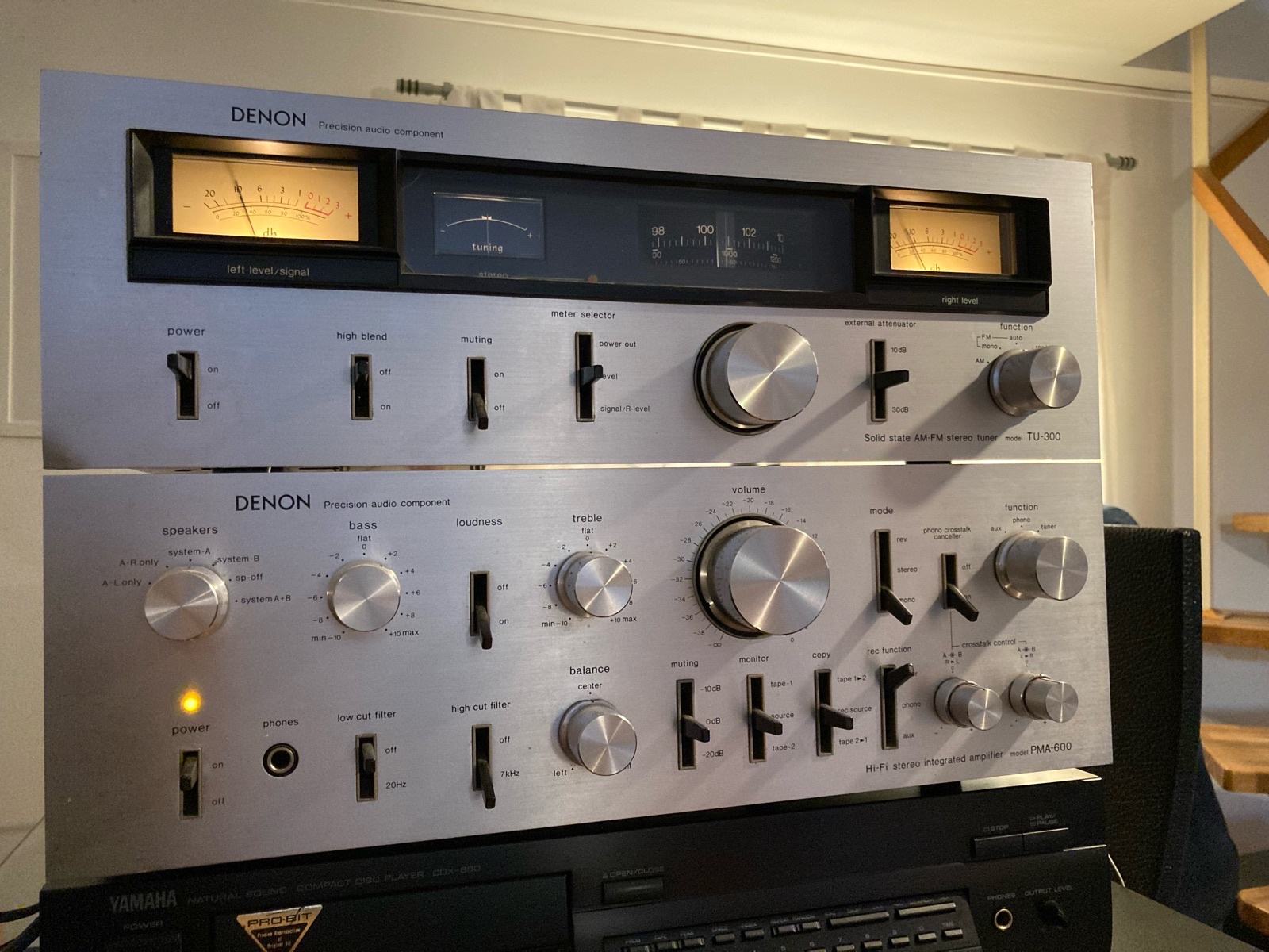 Denon PMA 600 DUAL MONO + TU 300