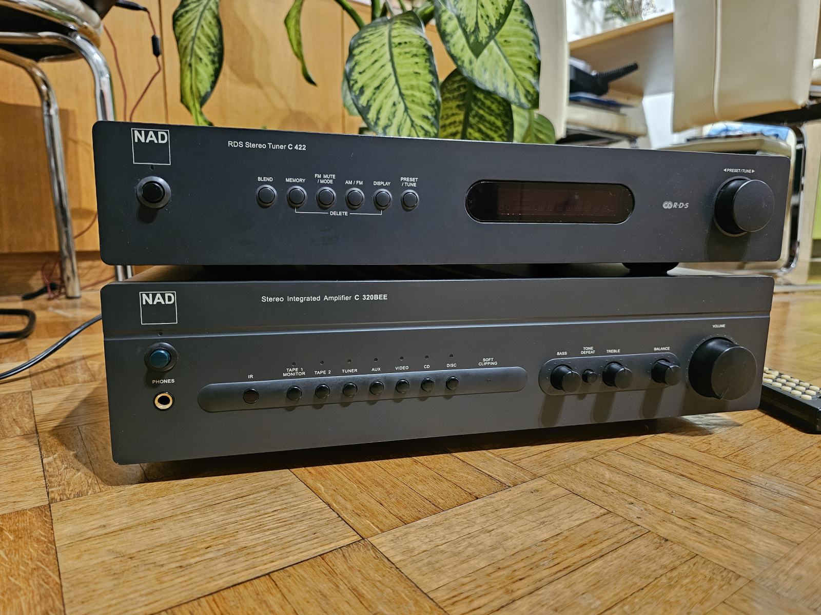 NAD C 320BEE AMP + NAD C 422 Tuner RDS