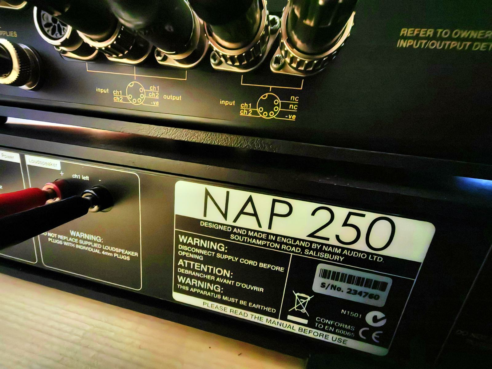 NAIM NAP 250 DR - PRODANO