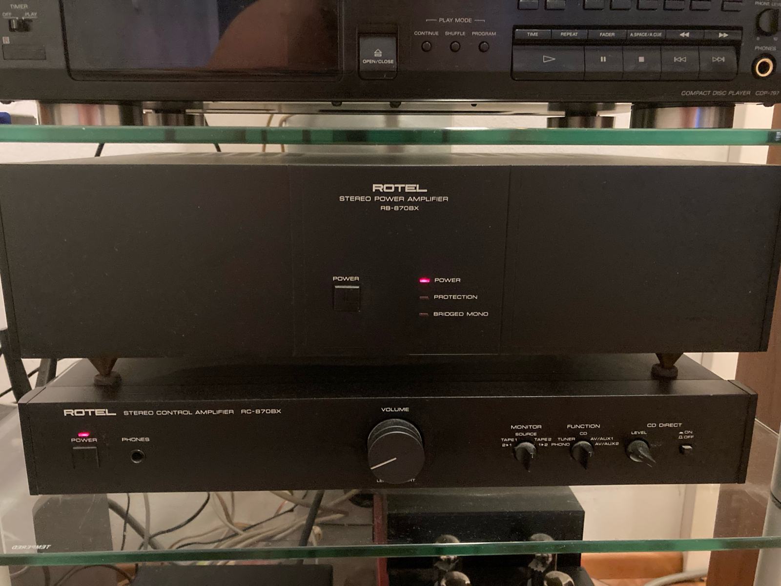 Rotel RC-870BX in RB-870BX