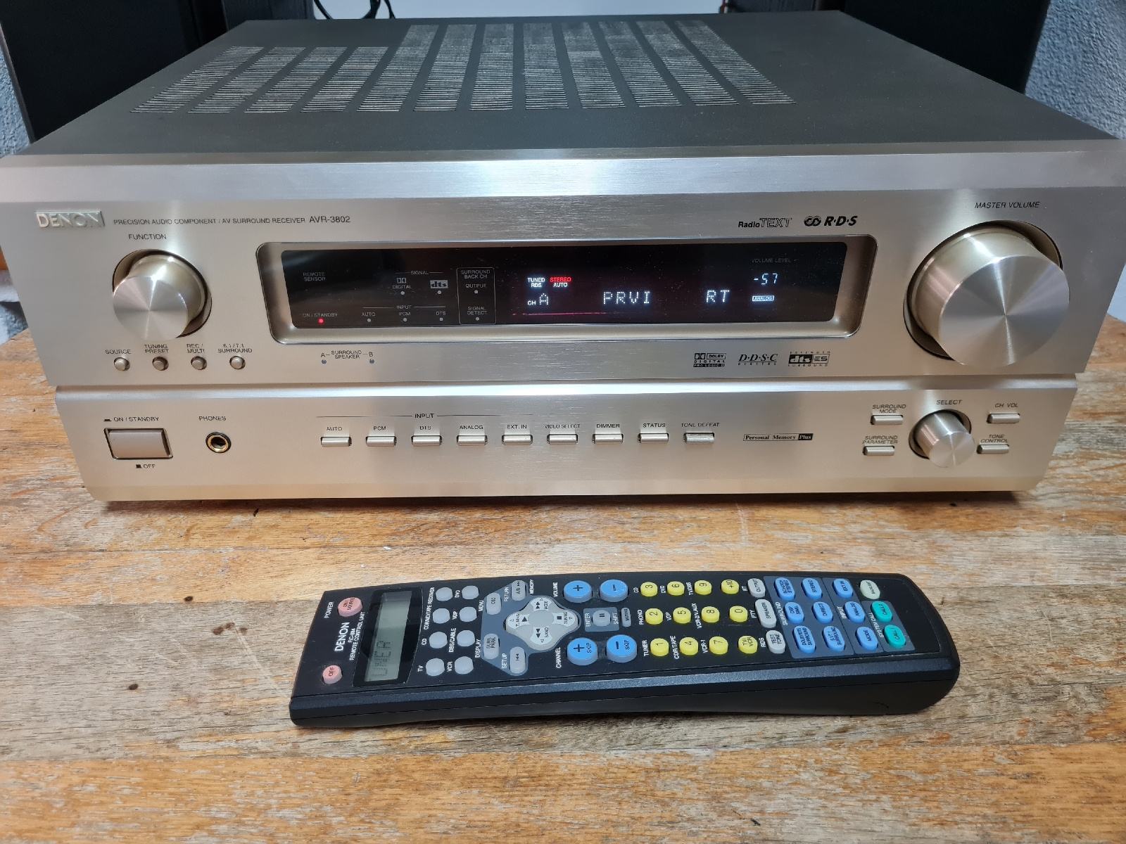 DENON AVR-3802, 7.1 RECEIVER
