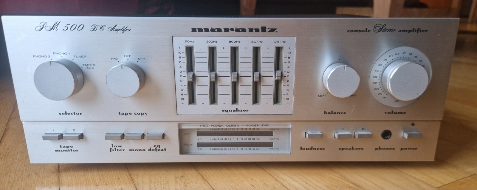 Marantz PM500 DC amp ojačevalec