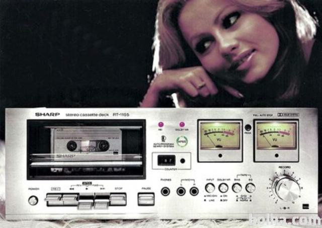 Receiver Sharp SA 101 in Sharp kasetofon RT 101