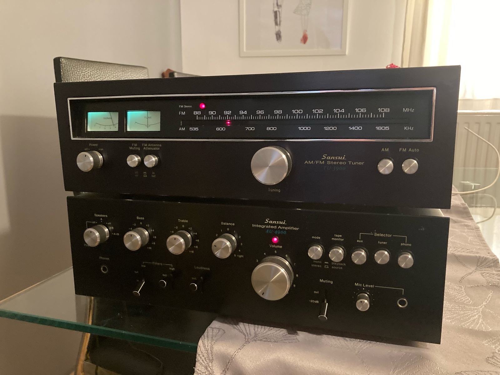 Sansui AU 4900 + TU 3900 Vintage