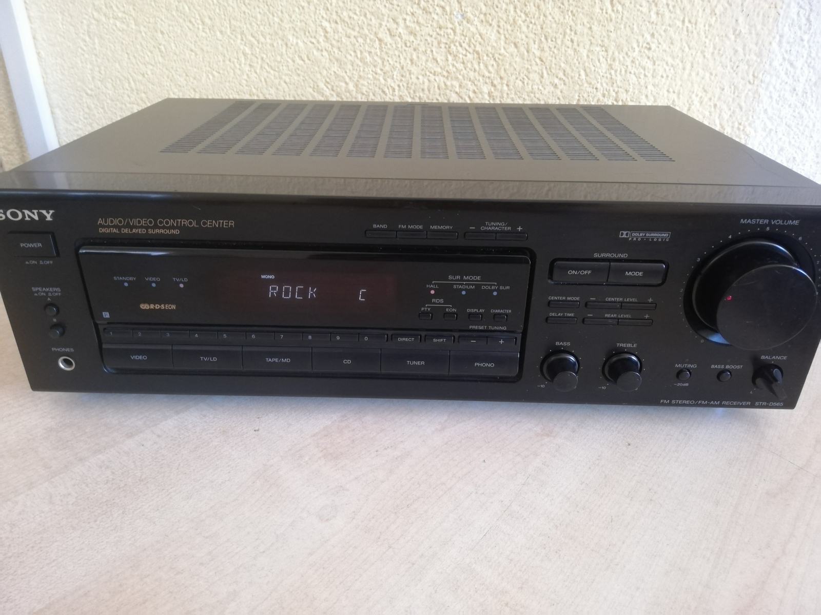 SONY STR-D565, stero, dolby surround receiver