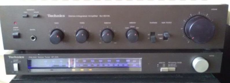 VINTAGE HI-FI OJAČEVALEC TECHNICS SU-8011K + TUNER ST-Z25