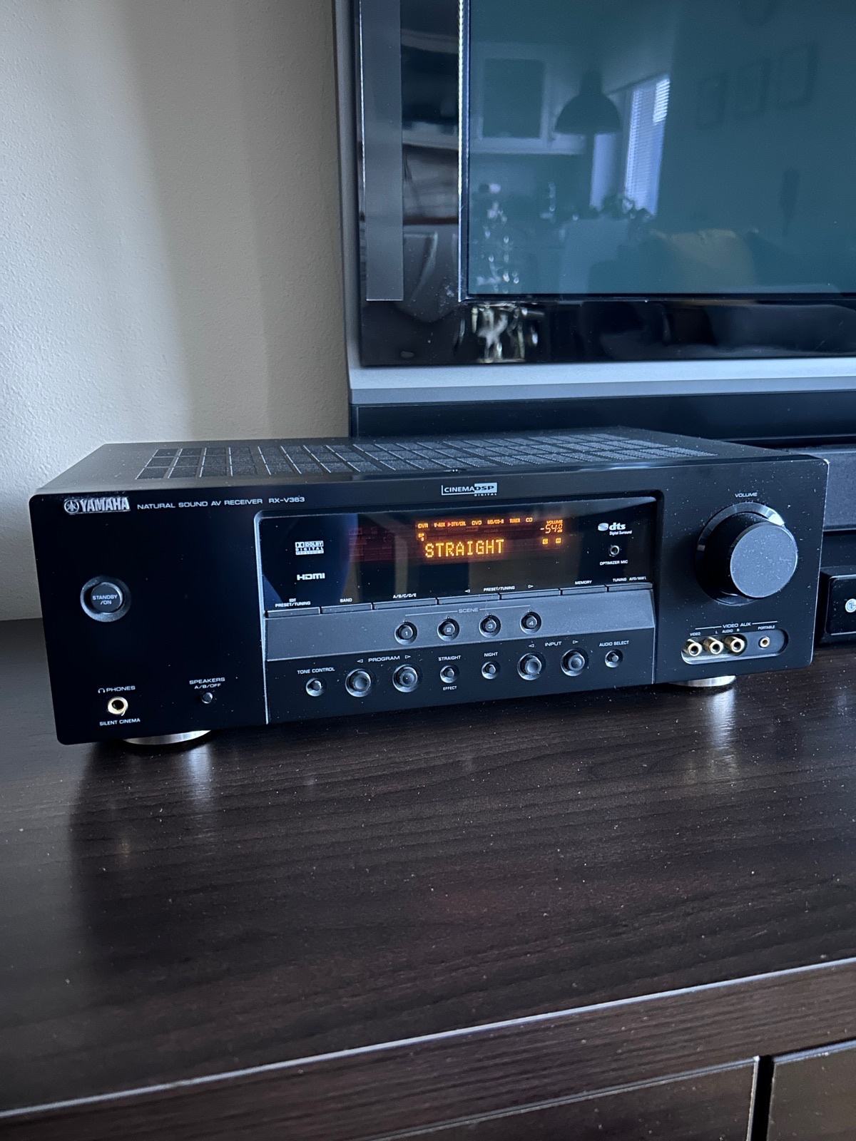 YAMAHA natural sound AV receiver RX-V363 HDMI 5.1 s 6. zvočniki YAMAHA