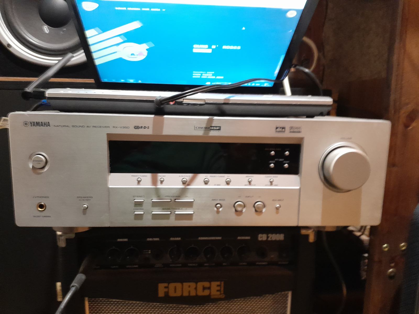 YAMAHA NATURAL SOUND RECEIVER RX-V350