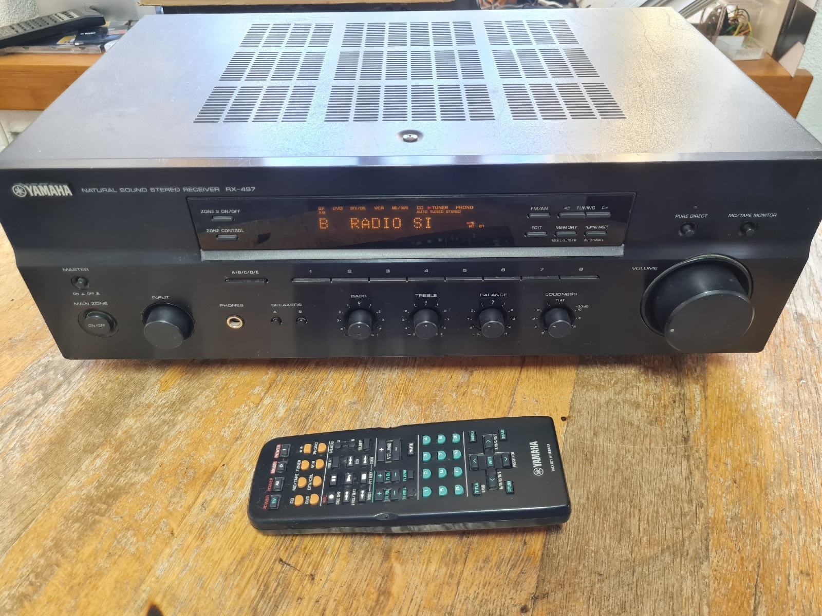 YAMAHA RX-497, 2.1 stereo receiver