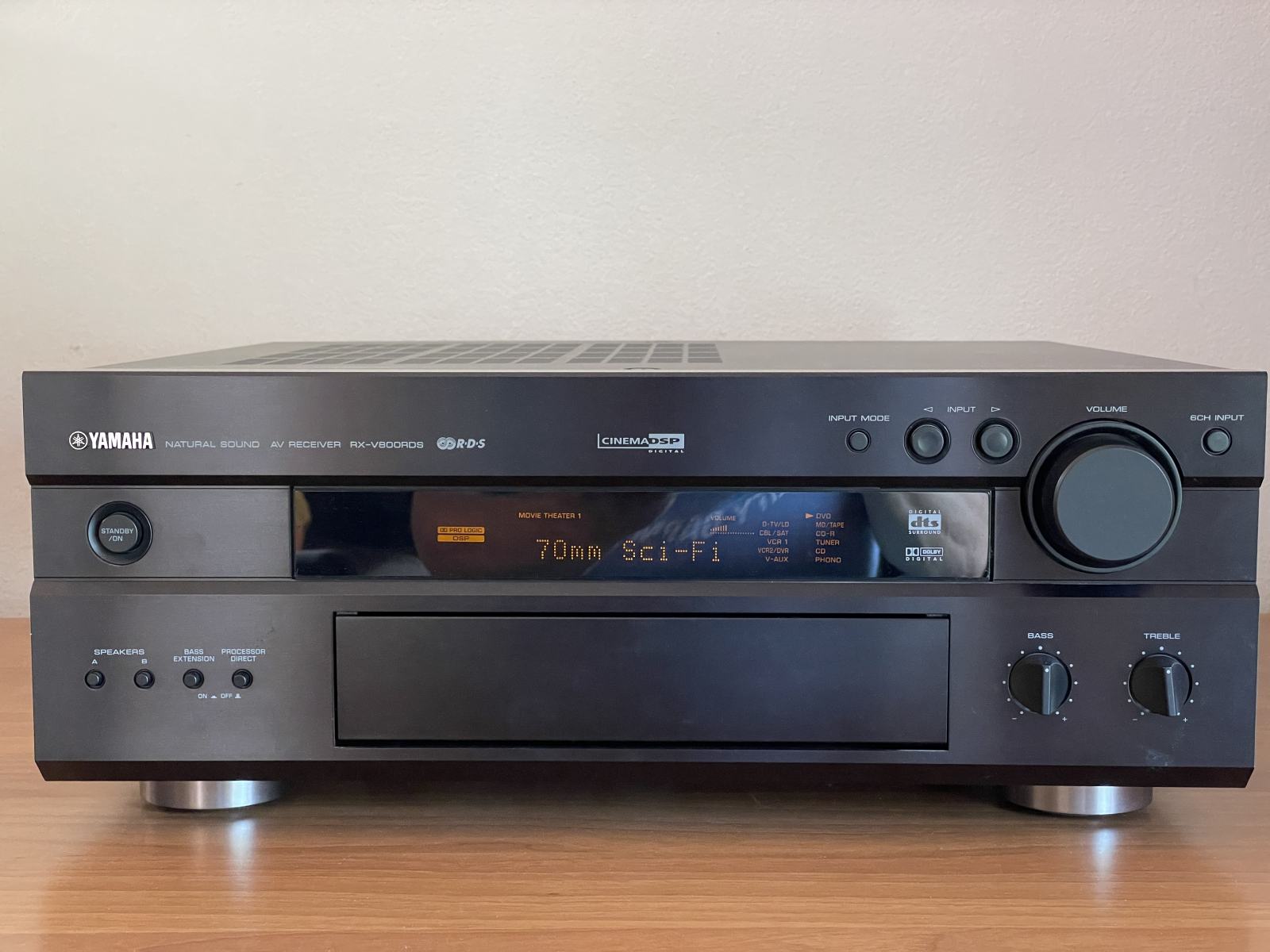 Yamaha RX-V800RDS Natural Sound AV Receiver