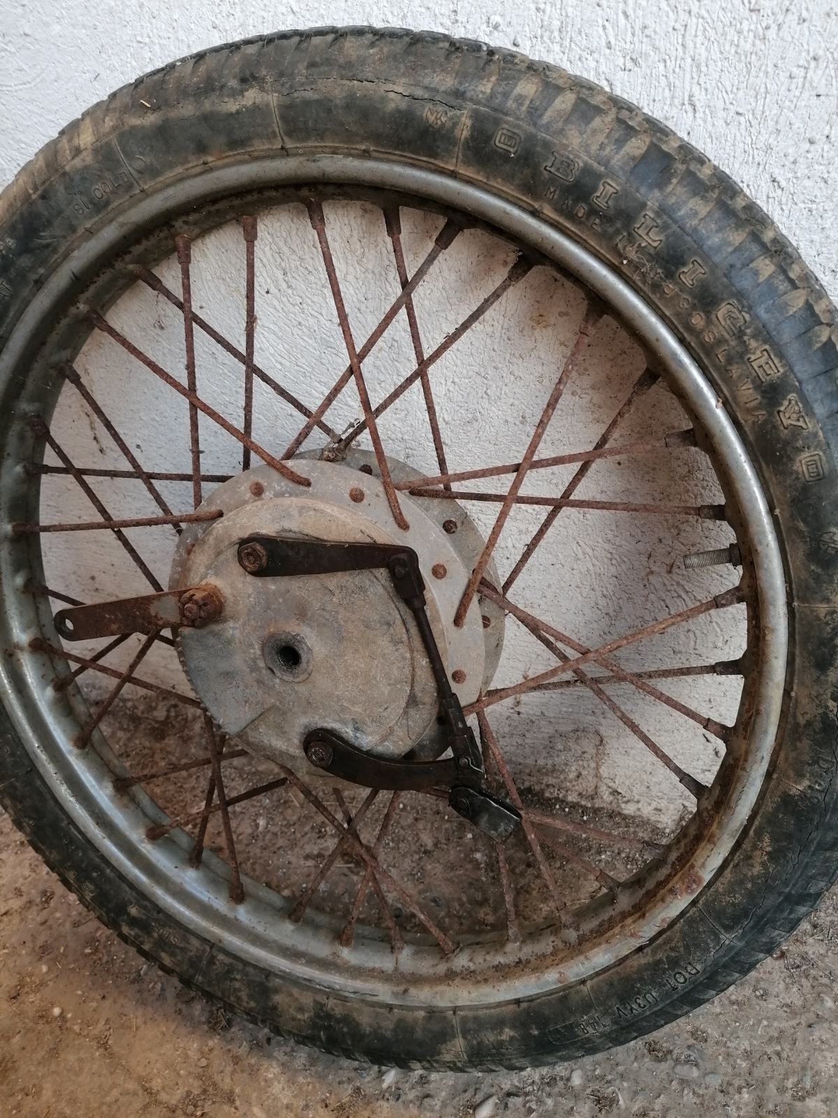 Tomos e90, electronic prednje kolo