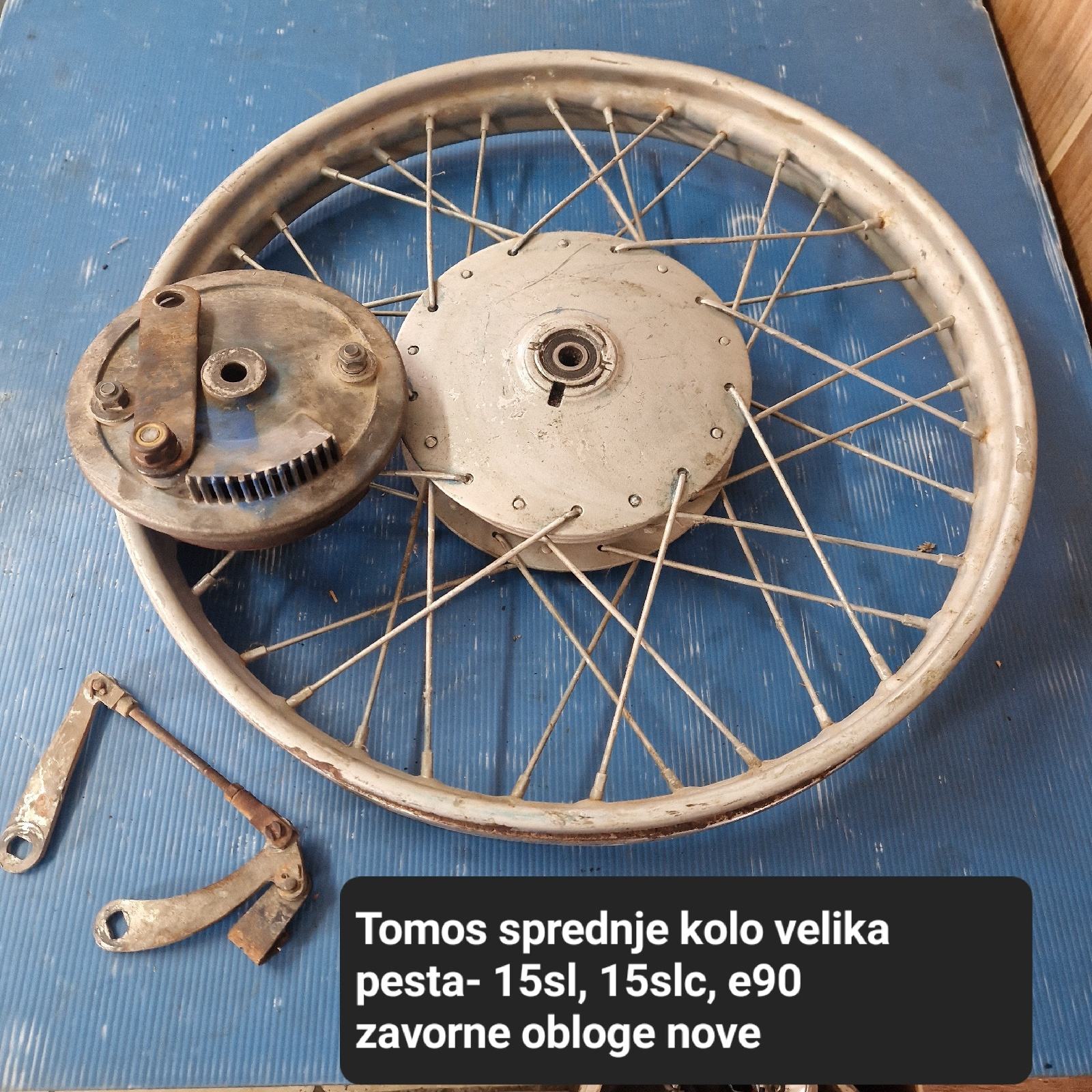Tomos sprednja velika pesta 15sl , 15slc , e90