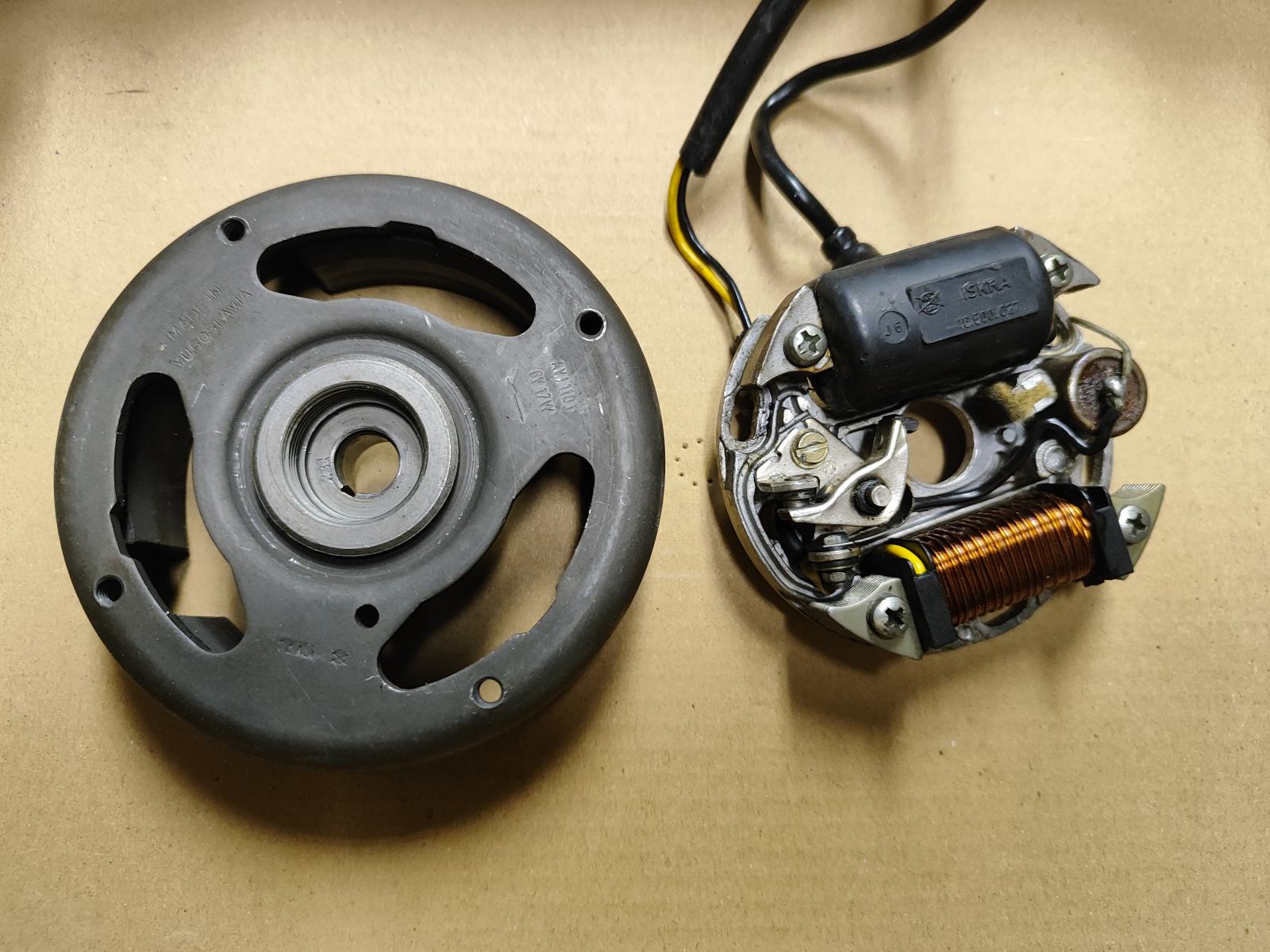Tomos vžig, elektrika 6V, 17W APN, automatic, , 14 TLS, SL15,....