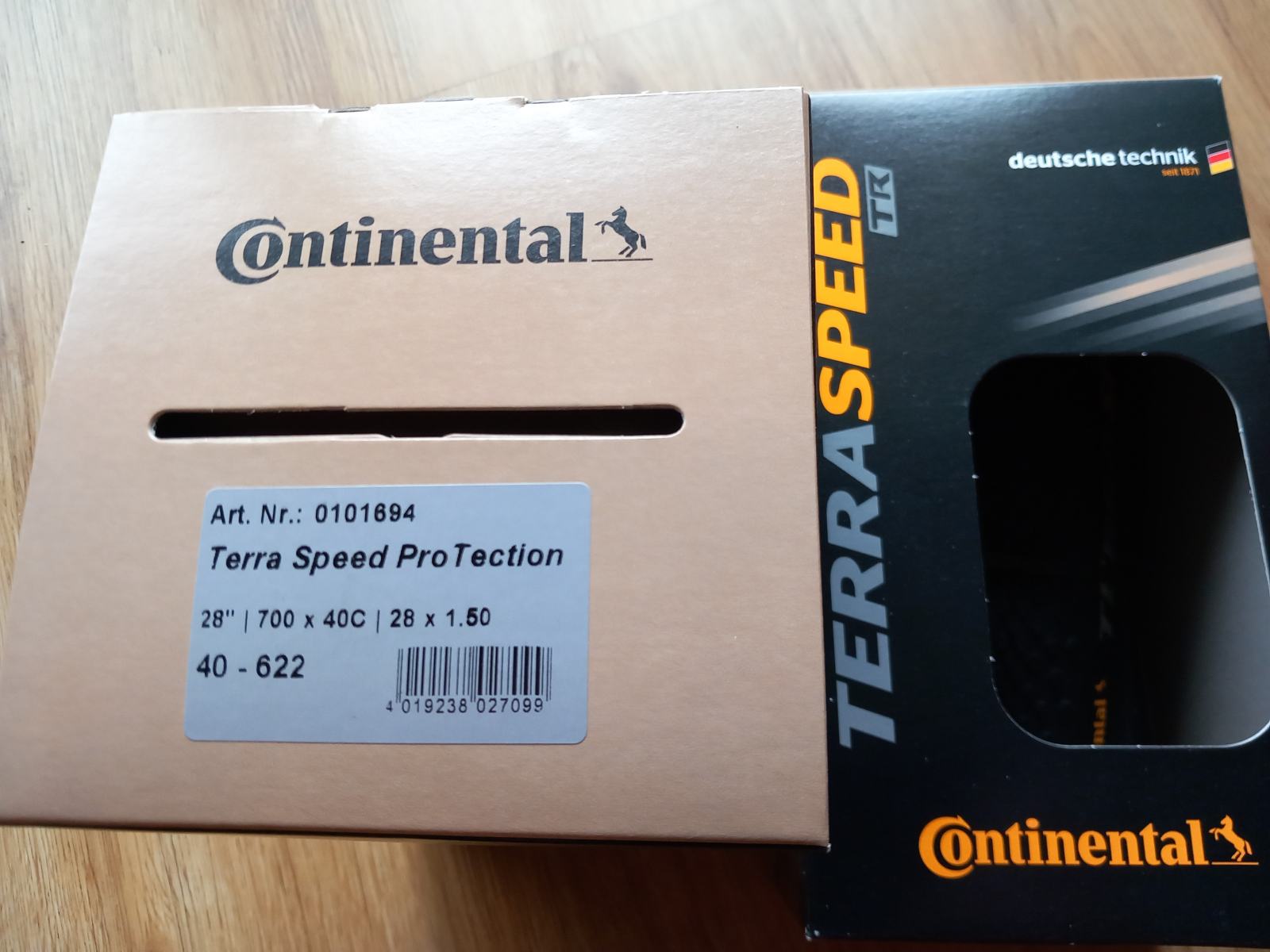 Gravel tubles gume Continental Terra Speed | ProTection - 40-622