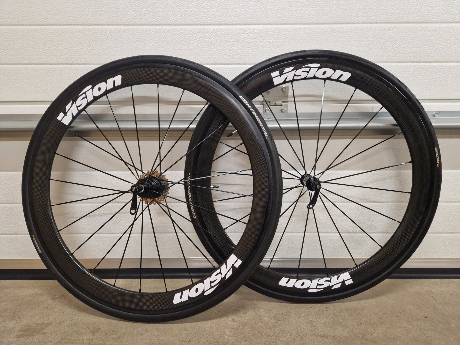 karbonski obroči VISION SC 55 Carbon_ODLIČNI-KOT NOVI