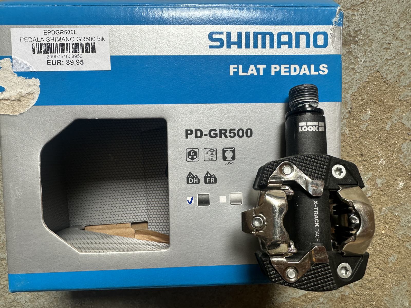 Pedala Shimano Flat pedals PD-GR500