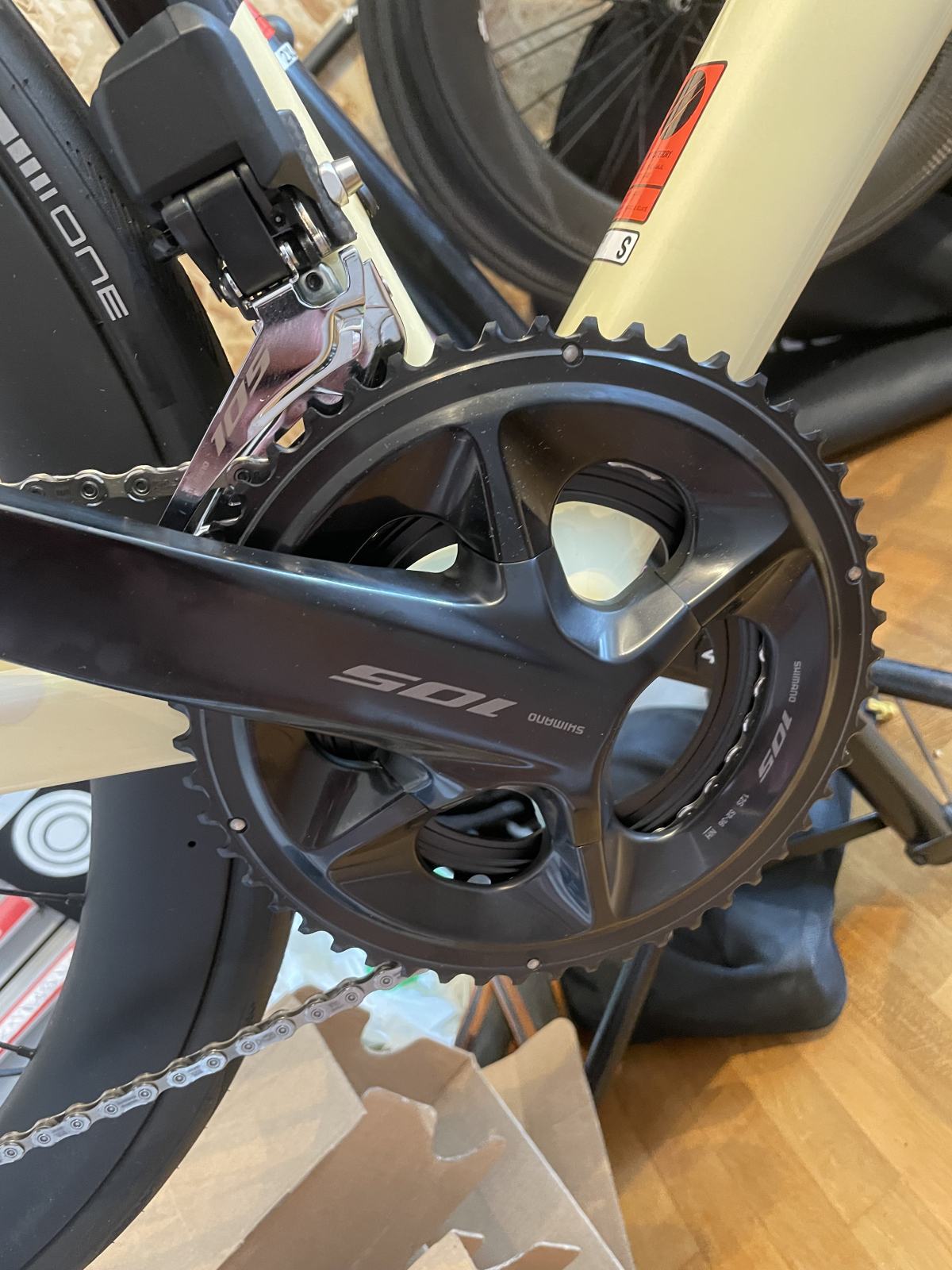 Power meter shimano 105 4iiii