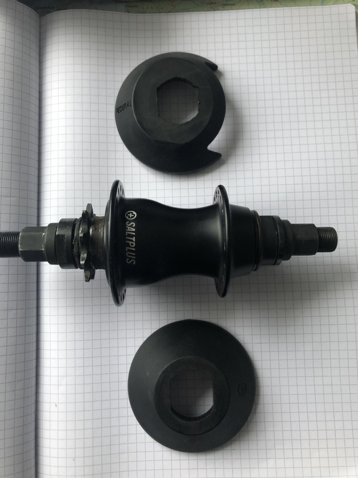 Saltplus Vertex freecoaster bmx hub
