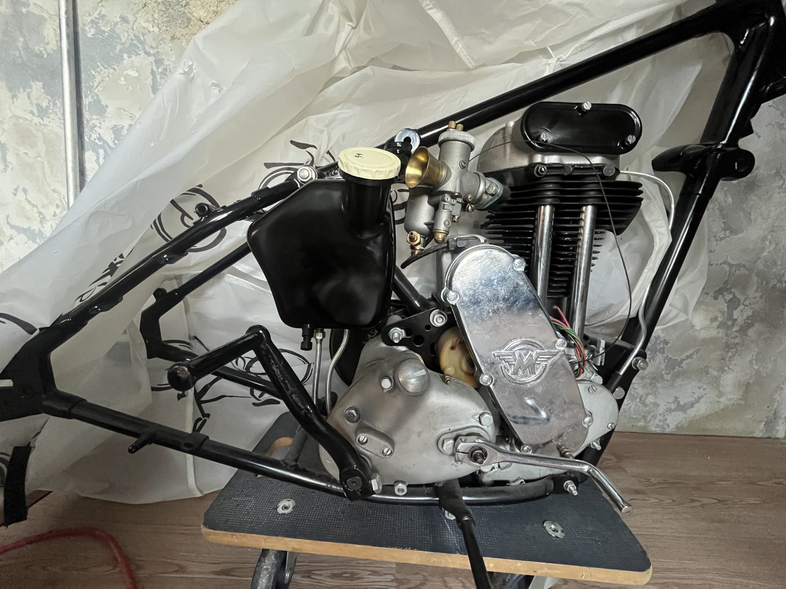 Starodobnik MATCHLESS G3L 1942 motocikel