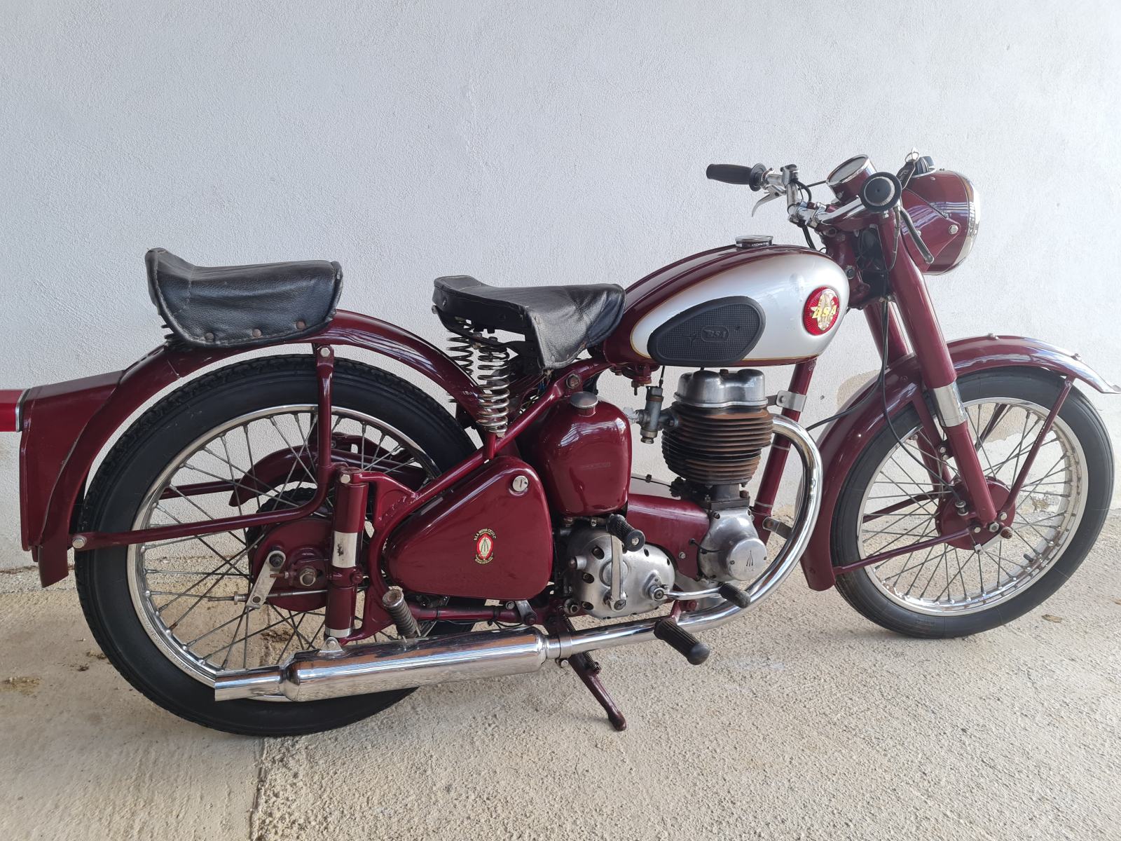 oldtimer BSA C11 G 1954..