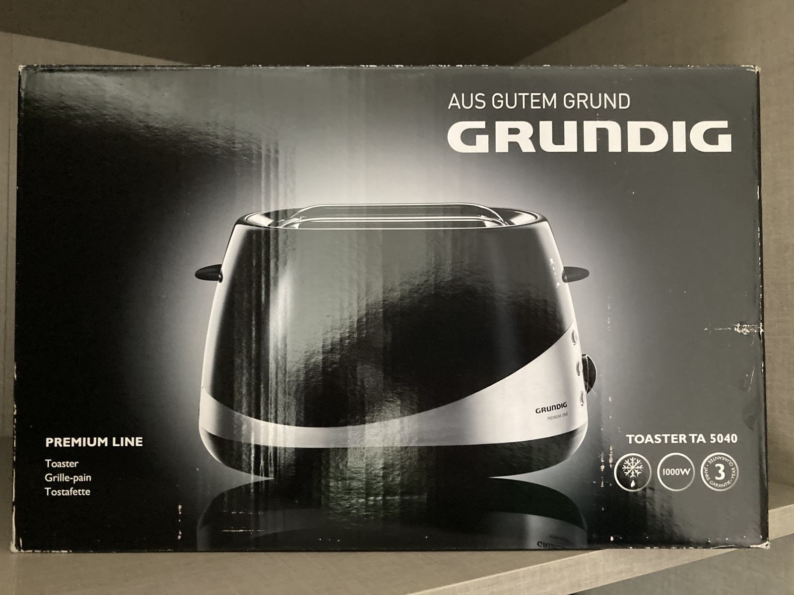 Nov Grundig Toaster TA 5040 Premium Line