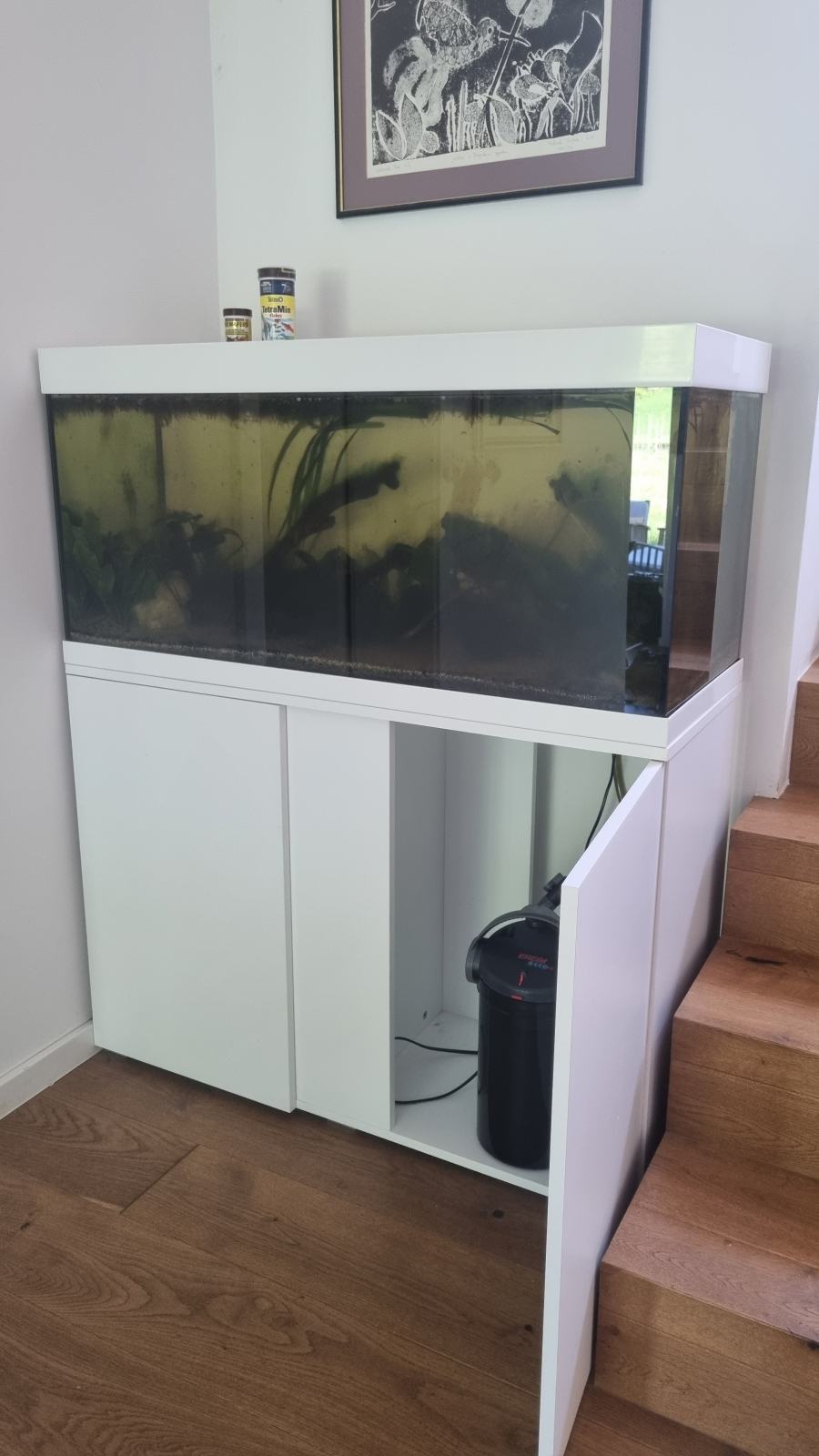 Akvarij Eheim Vivaline LED 180 + močnejši zunanji filter Pro 300