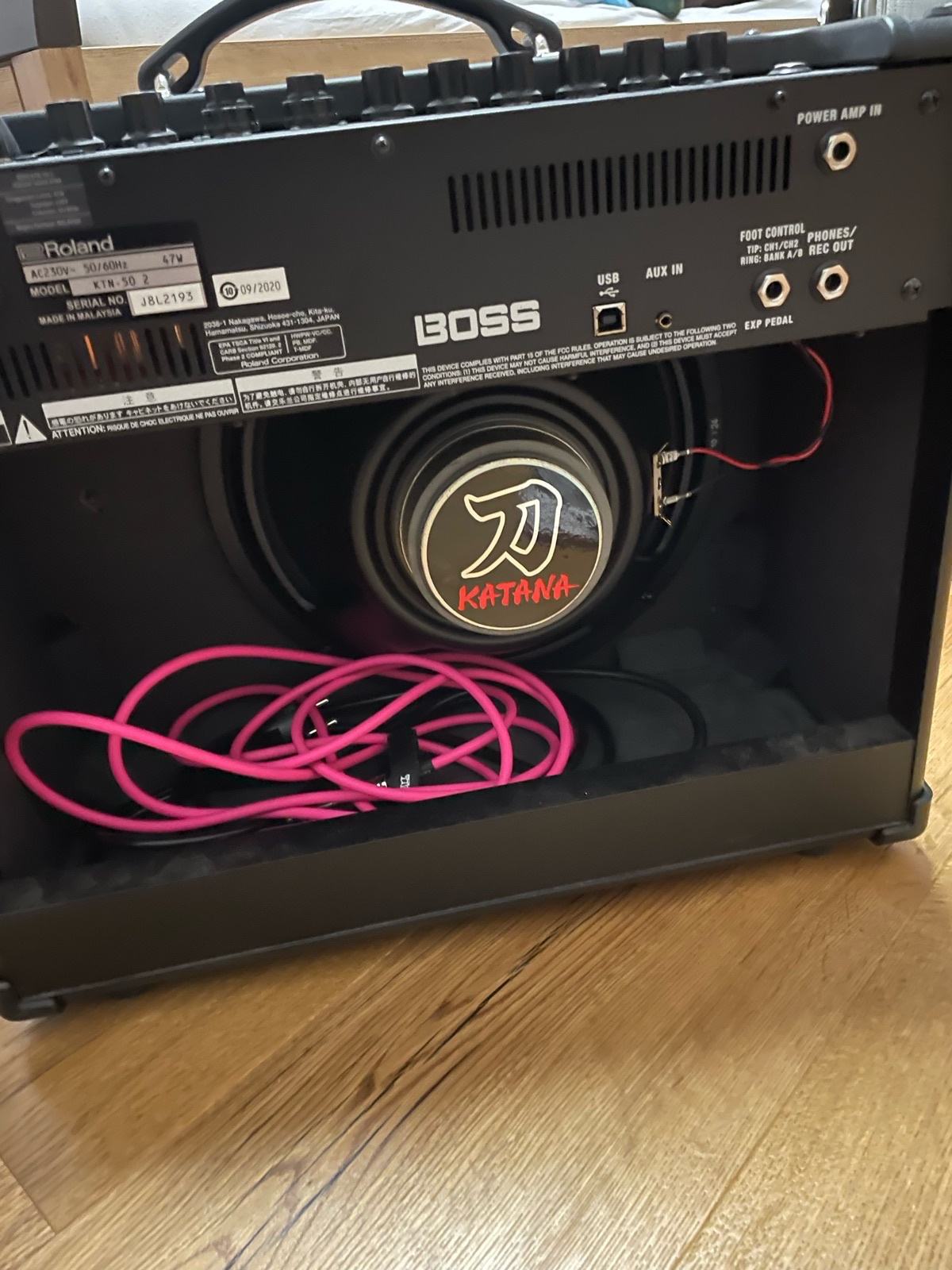 Boss katana 50 Mk 2 ojačevalec za kitaro