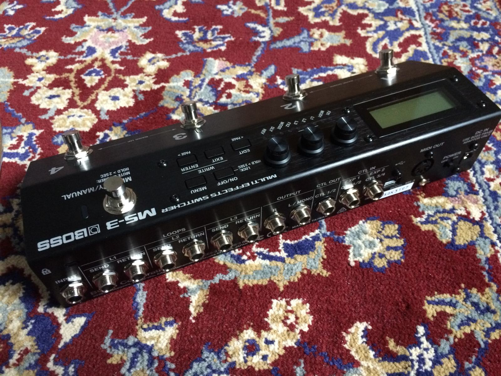 Boss MS-3 Multi Effects Switcher