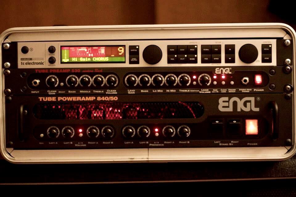 Engl e530, e840/50, TC G Major 2, Behringer FCB 1010