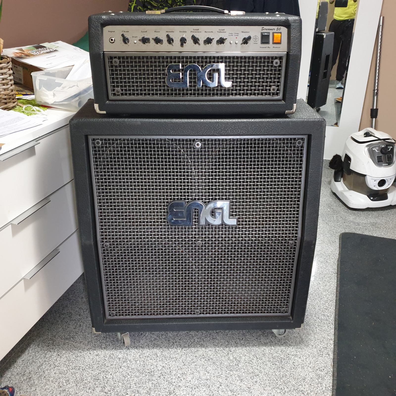 Engl screamer 50&Engl 4x12(marshall,mesa,gibson,fender,vox,ibanez,..)