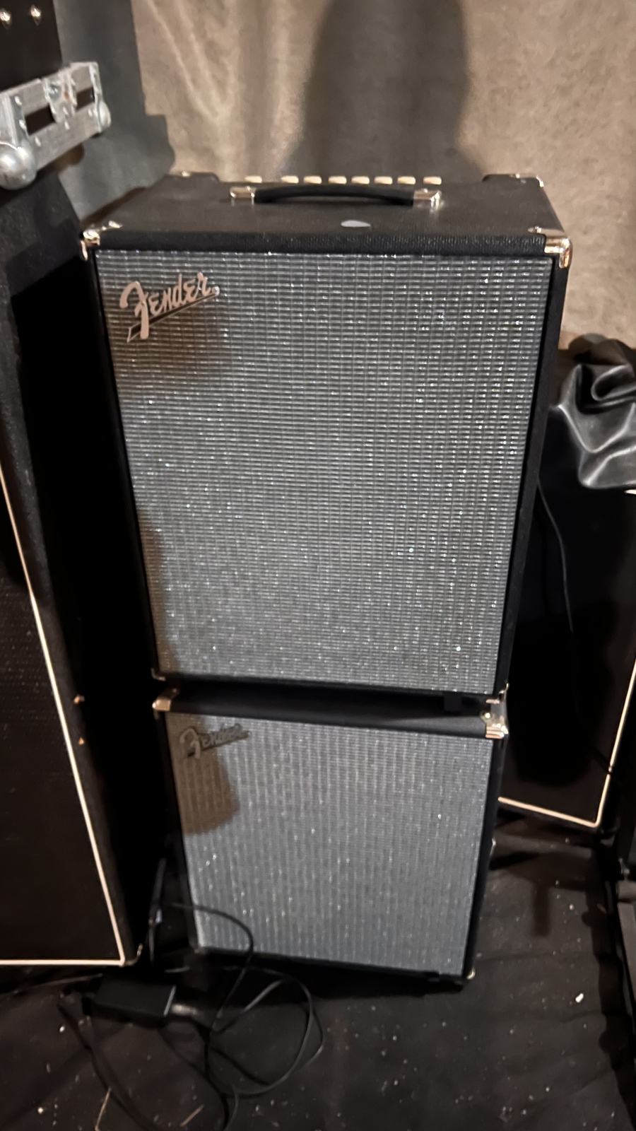 Fender rumble 500 + 2x10 extension box
