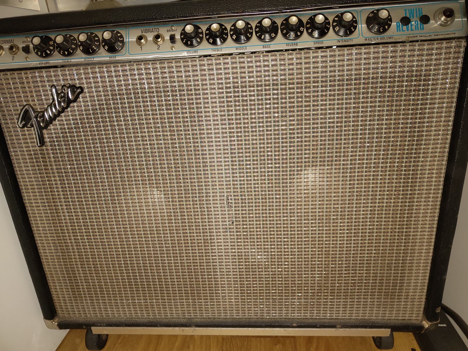 Fender twin reverb silverface JBL 1977