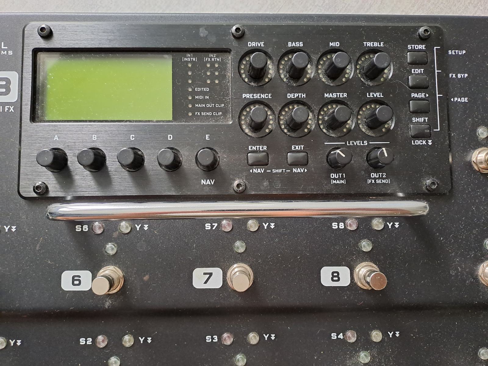 Fractal AX8 in Fryette Valvulator