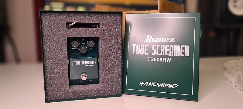 Ibanez TS808HW Hand-Wired Tube Screamer Overdrive