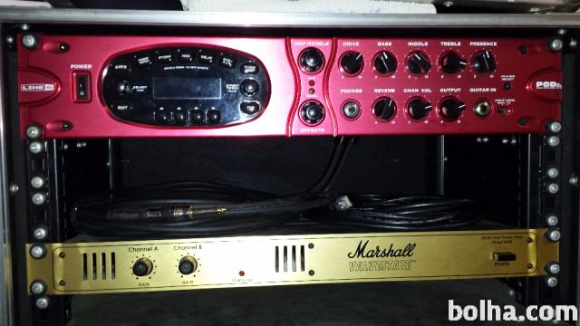 LINE 6 POD PRO RACK + pedal