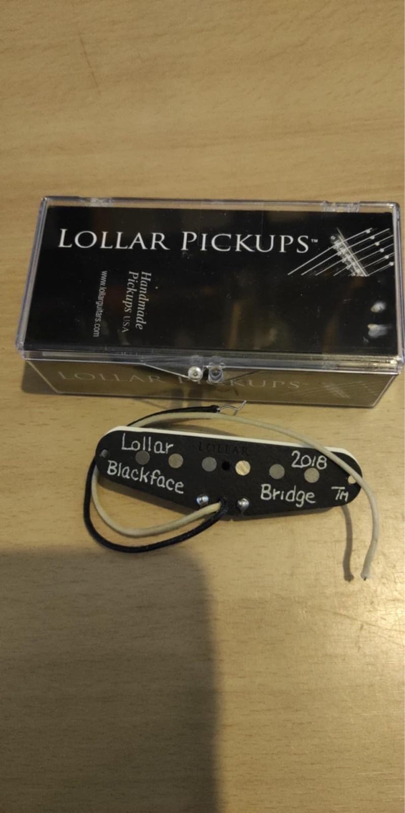 Lollar Blackface (64) bridge pickup, magnet, stratocaster