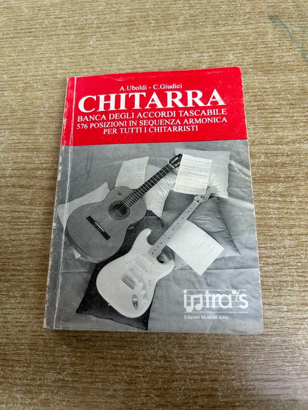 Mini prirocnik z akordi za kitaro
