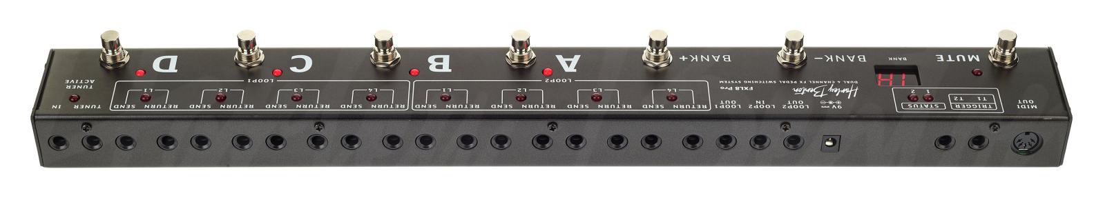 PEDALBOARD SWITCHER : FXL8 PRO - HARLEY BENTON