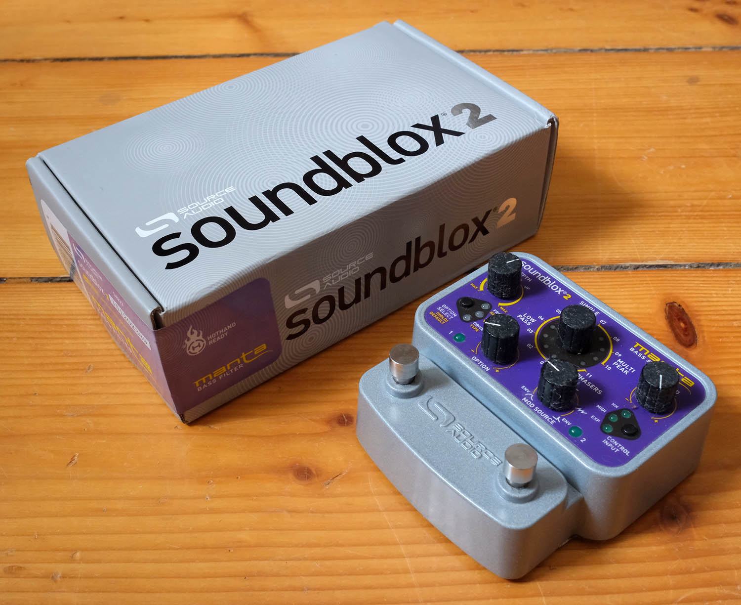 Source Audio Soundblox 2 Manta Bass (Envelope, Phaser, Distortion)