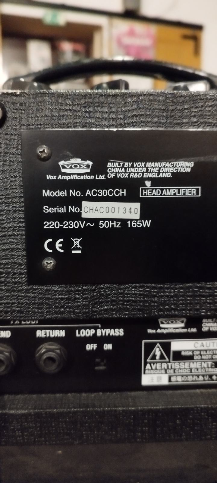 Vox AC30CCH