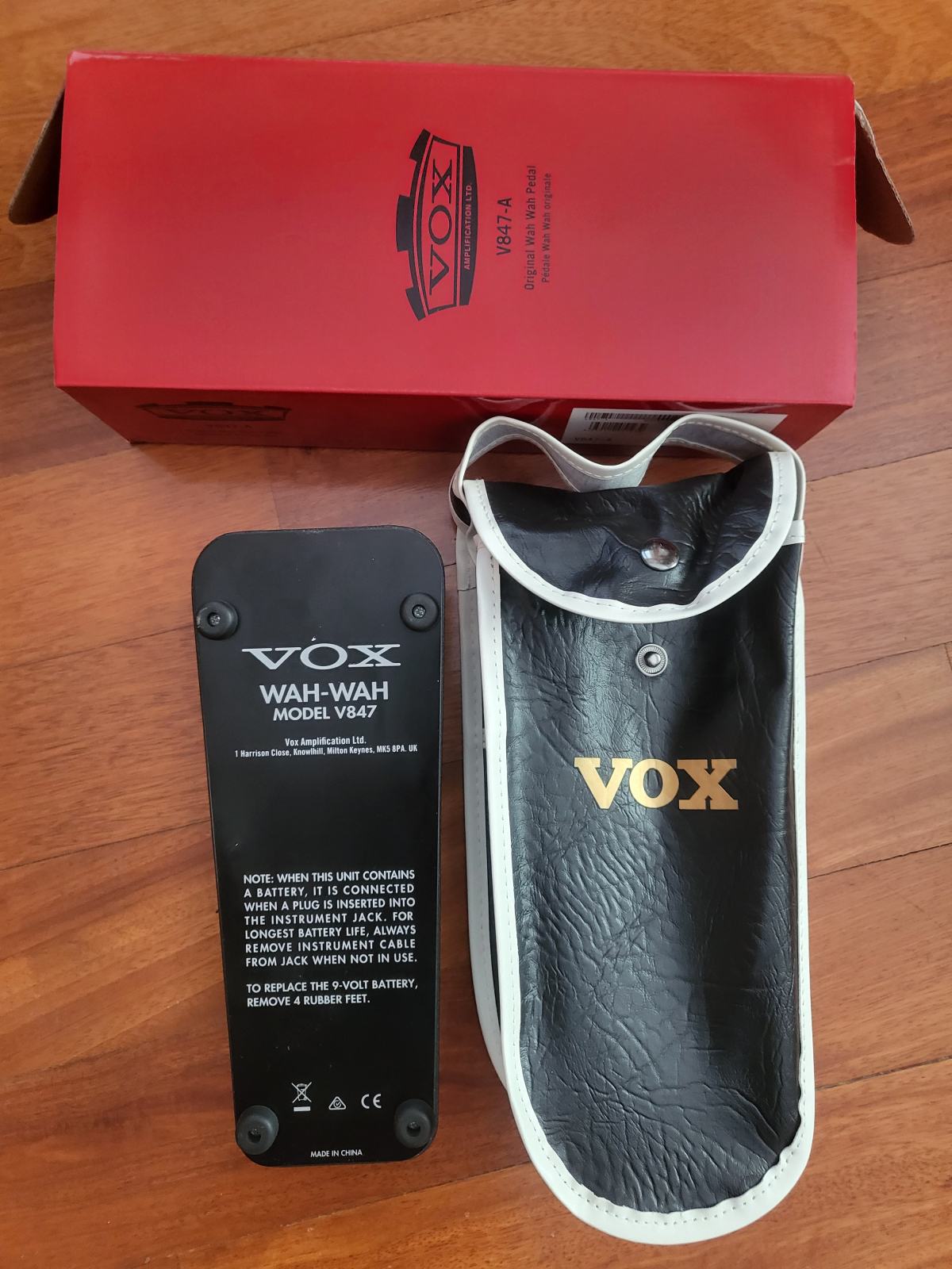 VOX VX V847A | WAH WAH PEDAL menjave stereo zvočna kartica