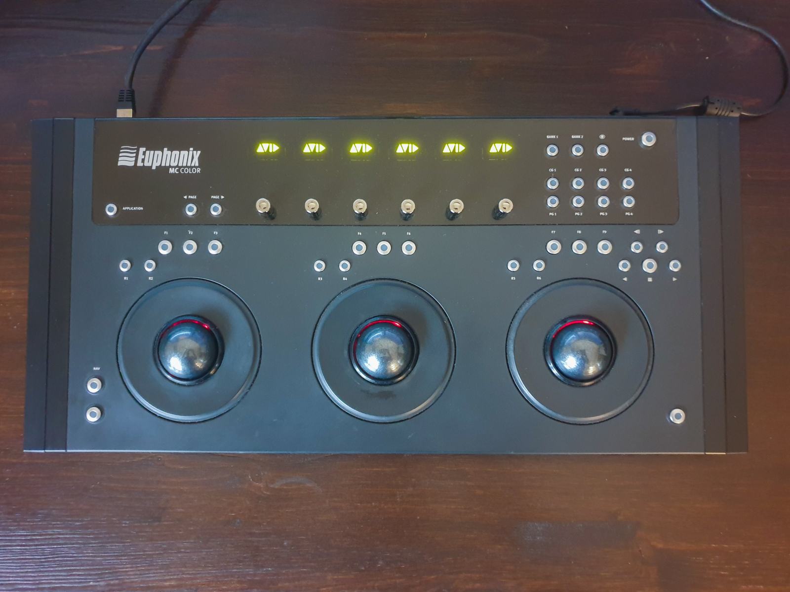 Euphonix Avid MC Color grading panel