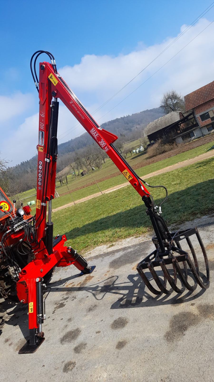 Nakladač za gnoj