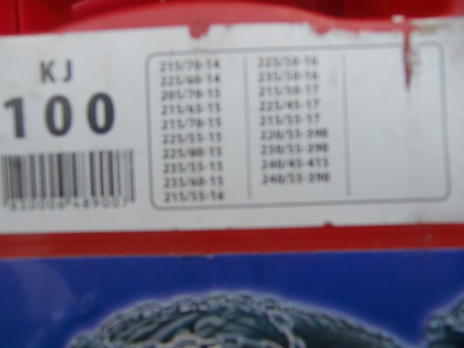 AVTO SNEŽNE VERIGE KJ 70;KJ 100