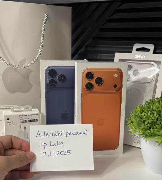 Apple iPhone 17 Pro MAX 256 GB Kozmično oranžna/ temno modra NOVO