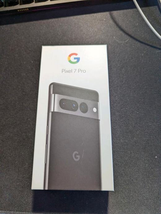 Google Pixel 7 Pro 256gb NOVO Sealed Black
