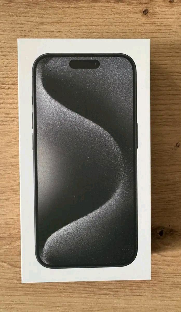 iPhone 15 Pro Titan Black 256GB