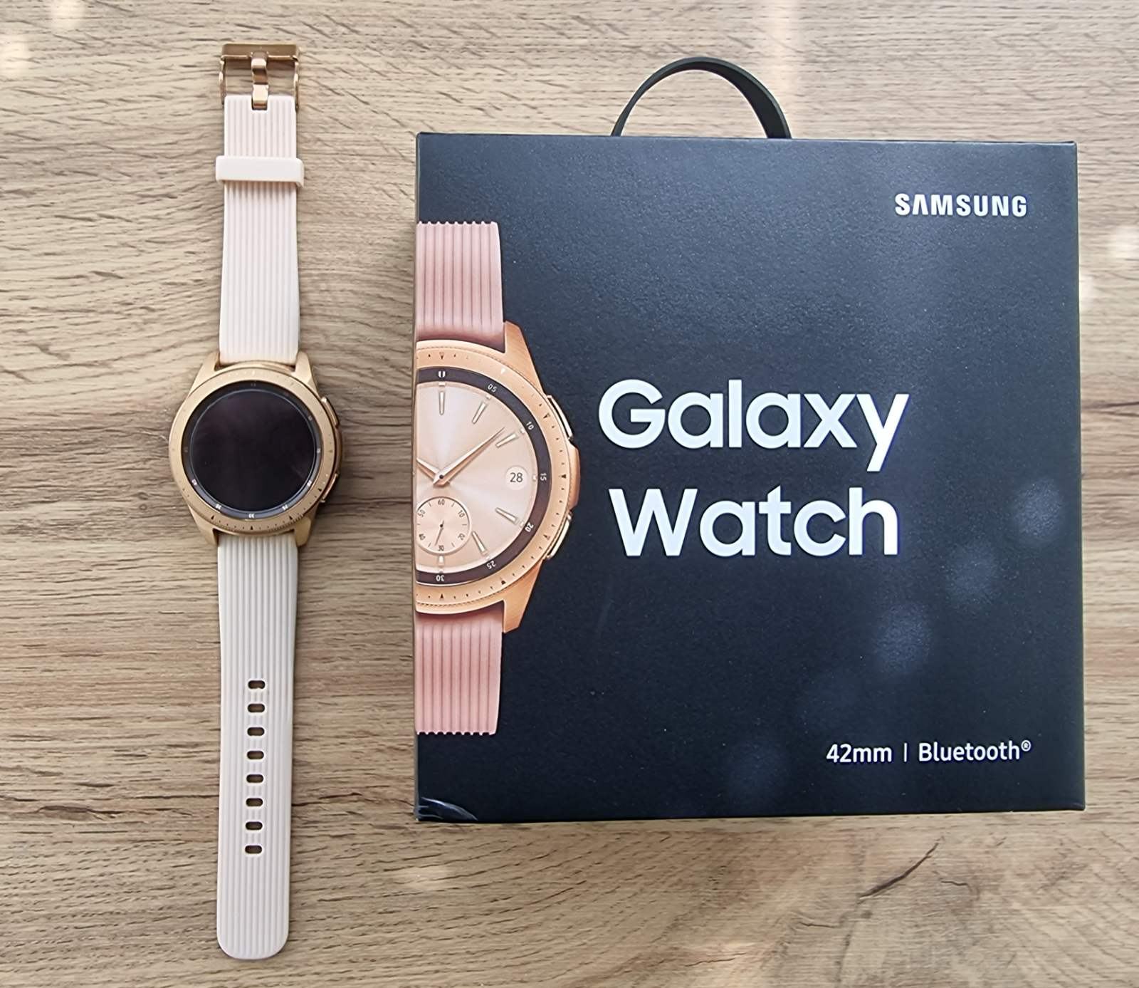 SAMSUNG GALAXY WATCH 42 MM ROSE GOLD SEE